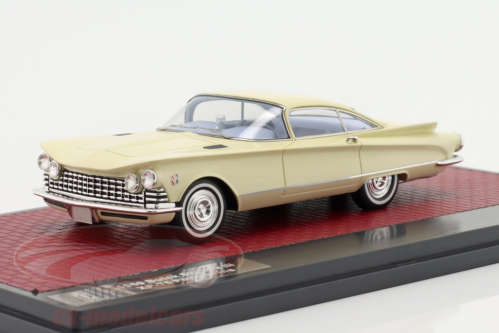 Matrix 1:43 Buick Skylark 3 XP-75 Pininfarina 建設年 1959 白 MX50206-071 ...