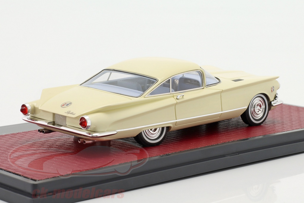 Matrix 1:43 Buick Skylark 3 XP-75 Pininfarina 建設年 1959 白 MX50206-071 ...