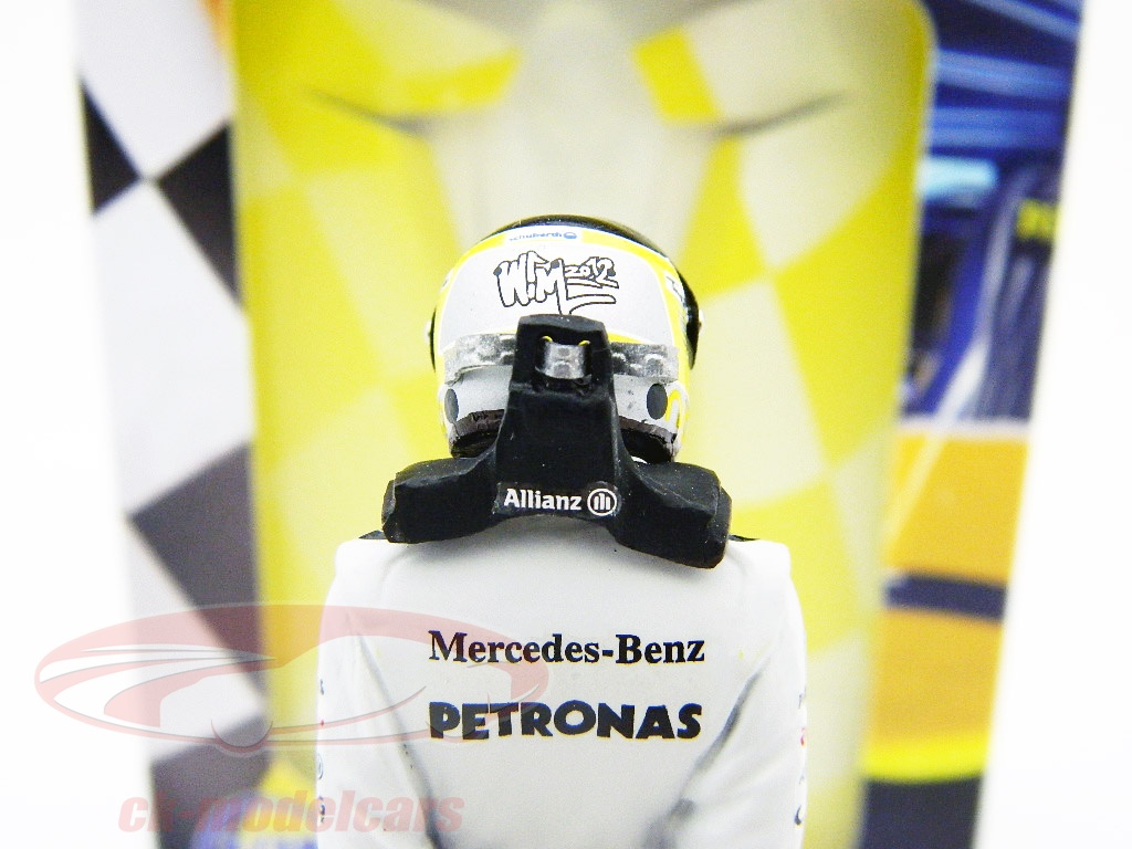 TopModelCollection 1:18 Nico Rosberg driver figure formula one standing ...