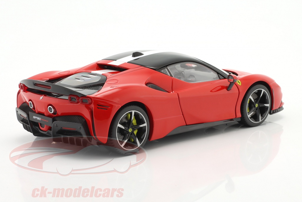 Bburago 1:18 Ferrari SF90 Stradale Assetto Fiorano 2020 red Signature ...
