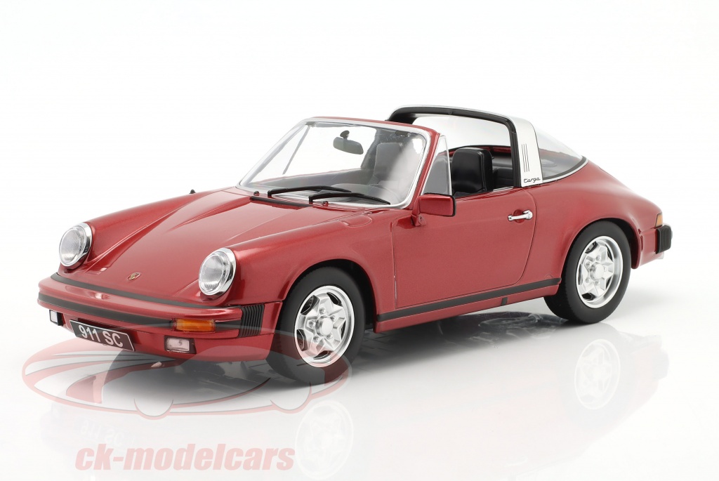 KK-Scale 1:18 Porsche 911 SC Targa year 1978 red metallic KKDC180921 ...