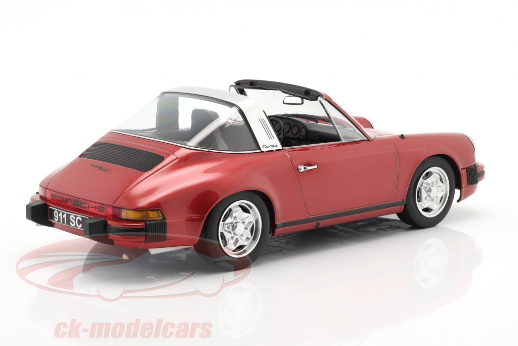 KK-Scale 1:18 Porsche 911 SC Targa year 1978 red metallic KKDC180921 ...
