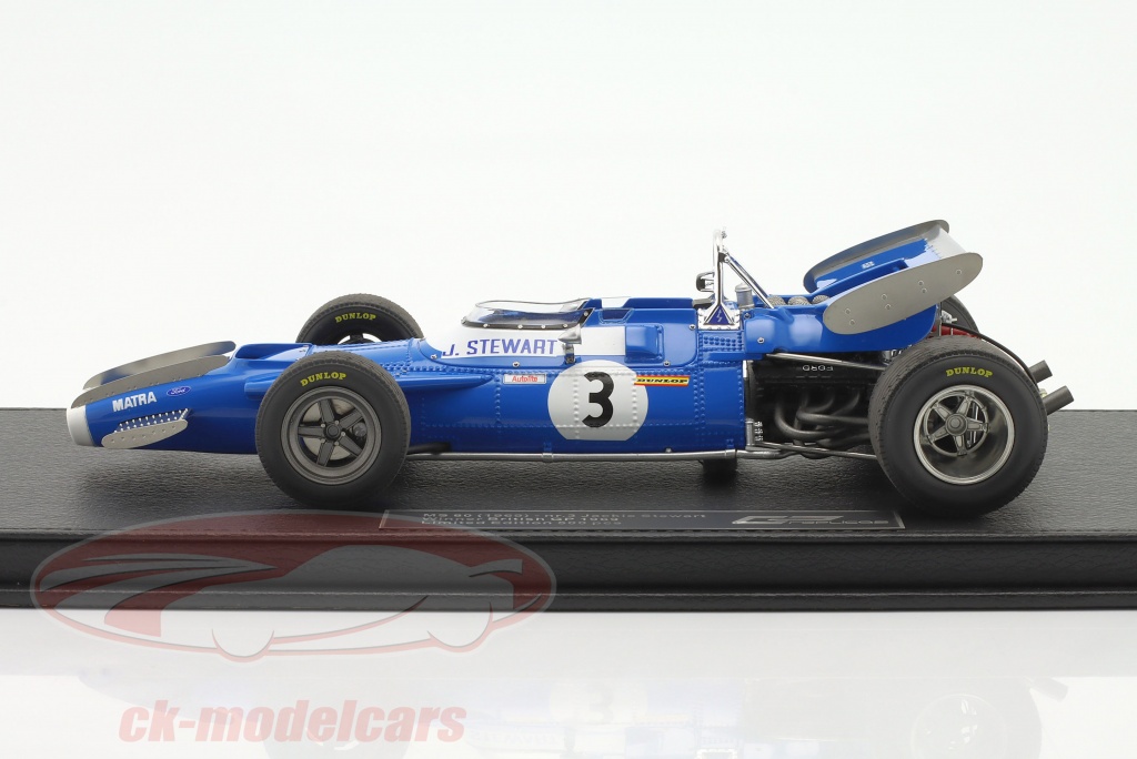 GP Replicas 1:18 J. Stewart Matra MS80 #3 vencedora Britânico GP ...