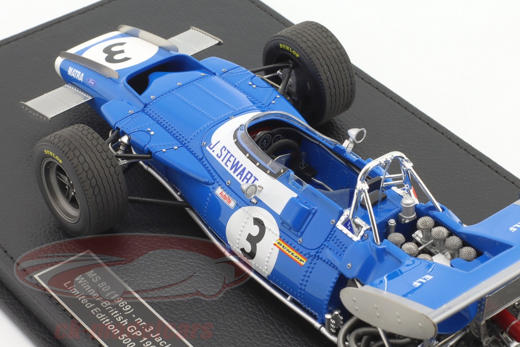 GP Replicas 1:18 J. Stewart Matra MS80 #3 vencedora Britânico GP ...