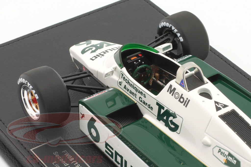 GP Replicas 1:18 Keke Rosberg Williams FW08 #6 2nd Österreich GP Formel ...
