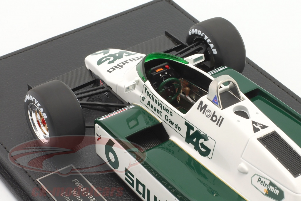 GP Replicas 1:18 Keke Rosberg Williams FW08 #6 勝者 スイス GP 方式 1 世界チャンピオン ...