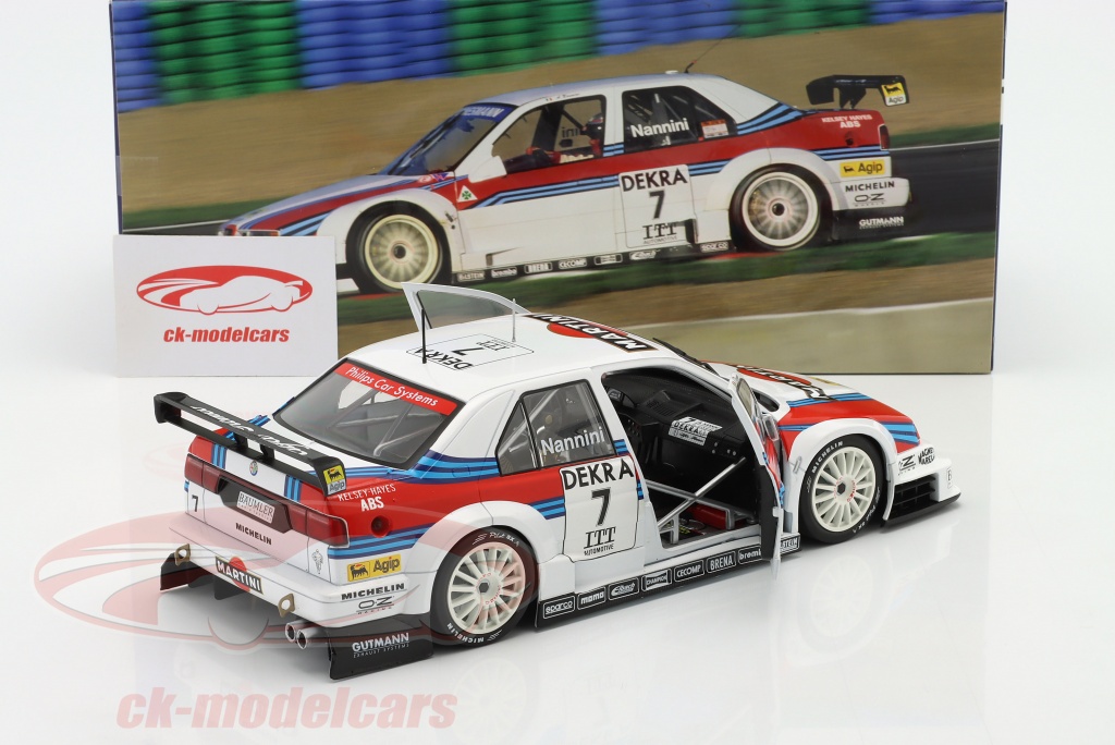 WERK83 1:18 A. Nannini Alfa Romeo 155 V6 TI #7 Martini Racing Alfa ...