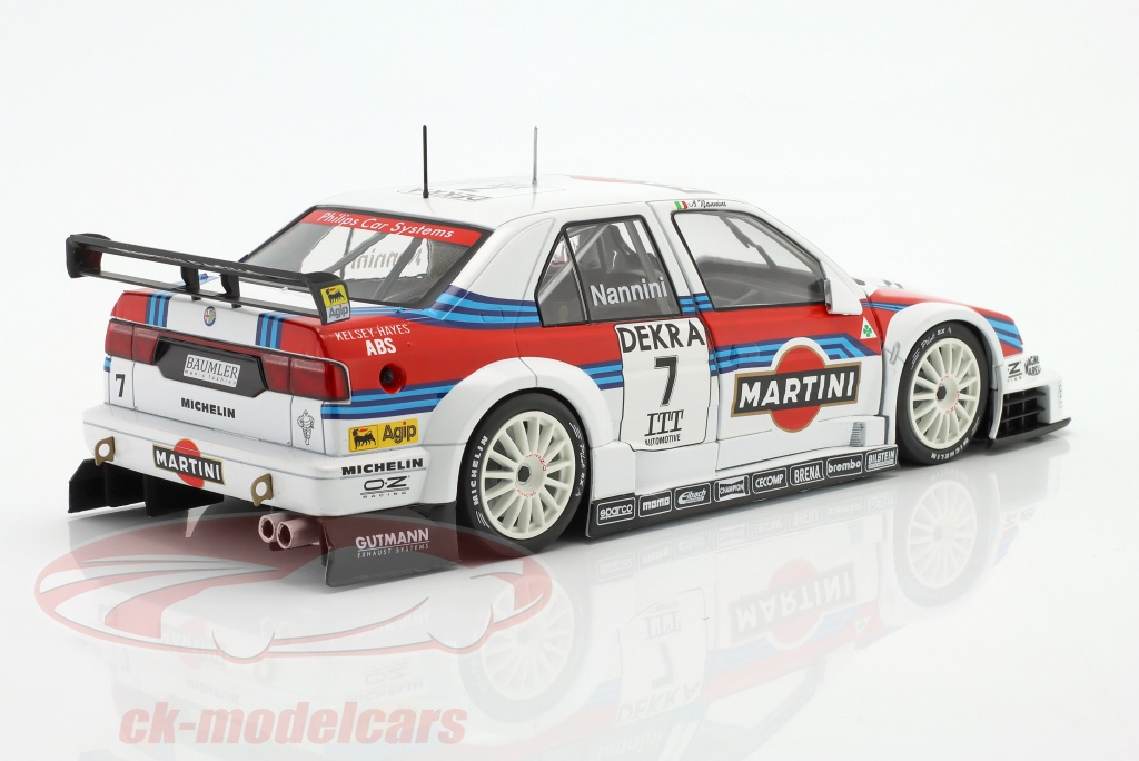 WERK83 1:18 A. Nannini Alfa Romeo 155 V6 TI #7 Martini Racing Alfa ...
