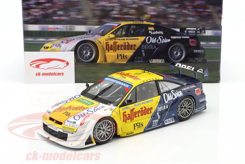 WERK83 1:18 Klaus Ludwig #1 Opel Calibra V6 4x4 Team Rosberg DTM / ITC ...