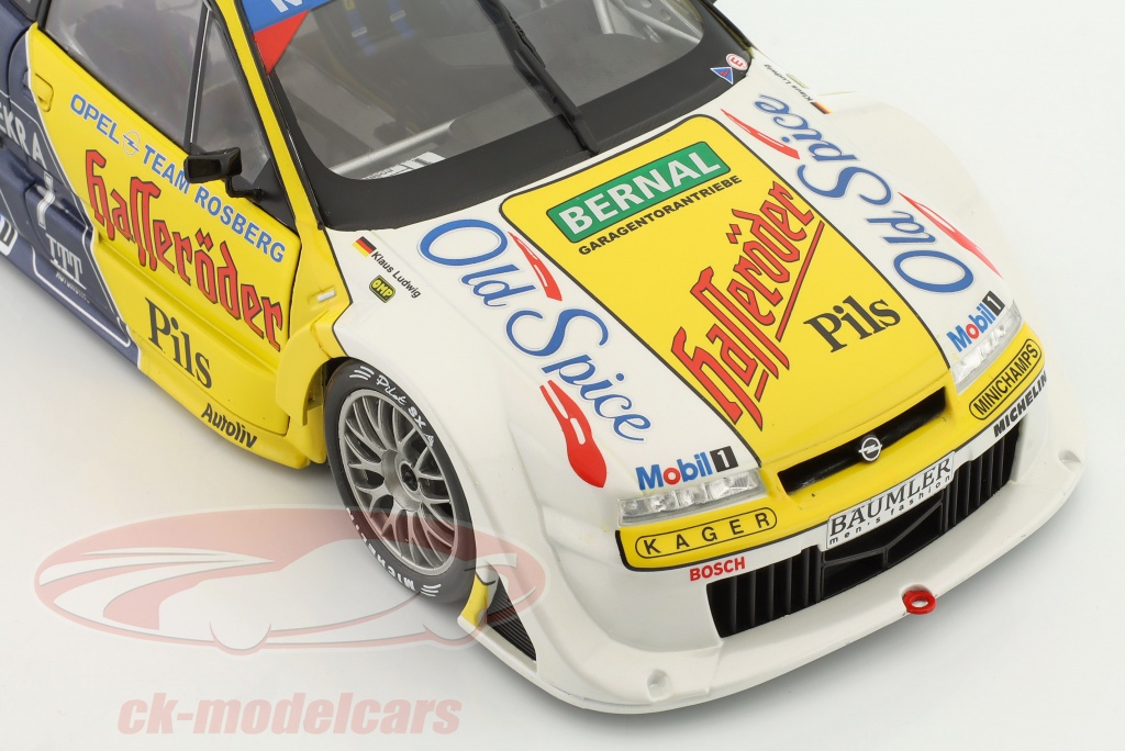 WERK83 1:18 Klaus Ludwig #1 Opel Calibra V6 4x4 Team Rosberg DTM / ITC ...