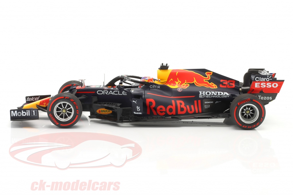 Minichamps 1:18 Max Verstappen Red Bull RB16B #33 Winner Dutch GP ...