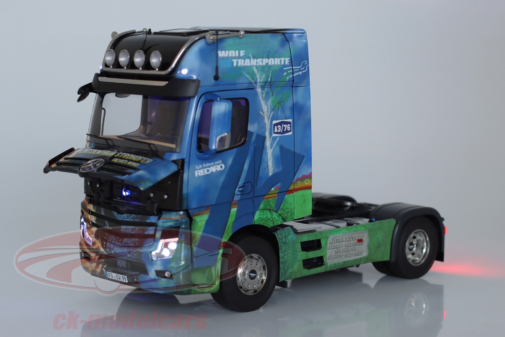 NZG 1:18 Mercedes-Benz Actros GigaSpace 4x2 Truck Strohofer 1024/01 ...