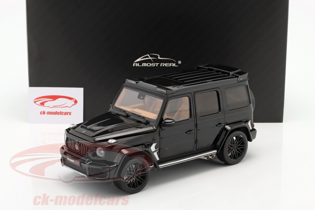 Almost Real 1:18 Brabus 800 Widestar Mercedes-Benz AMG G63 2020 黒曜石黒 ...