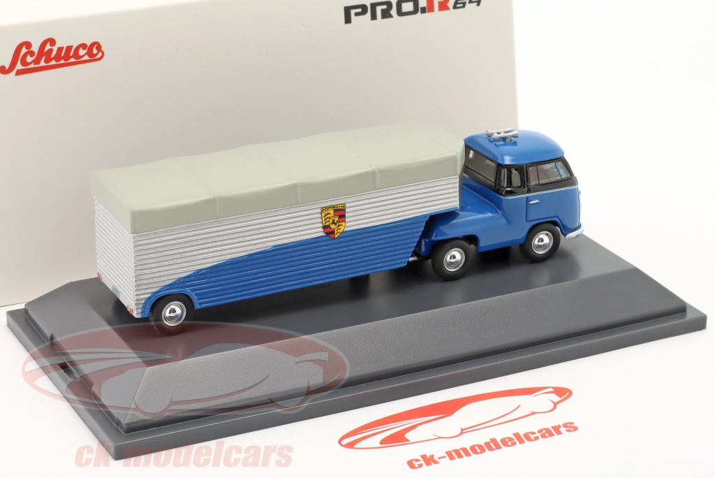 Schuco 1:64 Volkswagen VW T1 Continental Motors Porsche Race cars vans ...