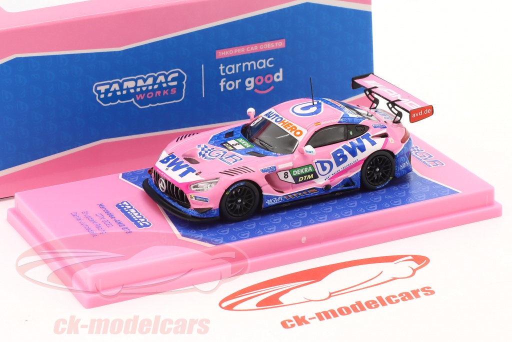 Tarmac Works 1:64 Mercedes AMG GT3 EVO #8 DTM 2021 Juncadella T64-062 ...