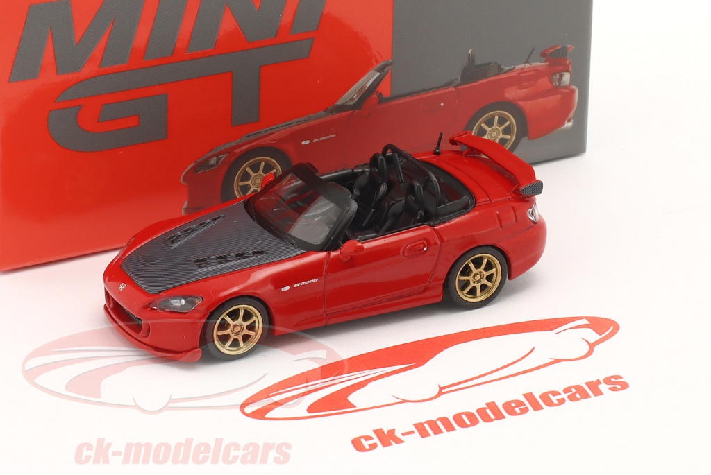 True Scale 1:64 Honda S2000 (AP2) Mugen formula red MGT00367-L model ...