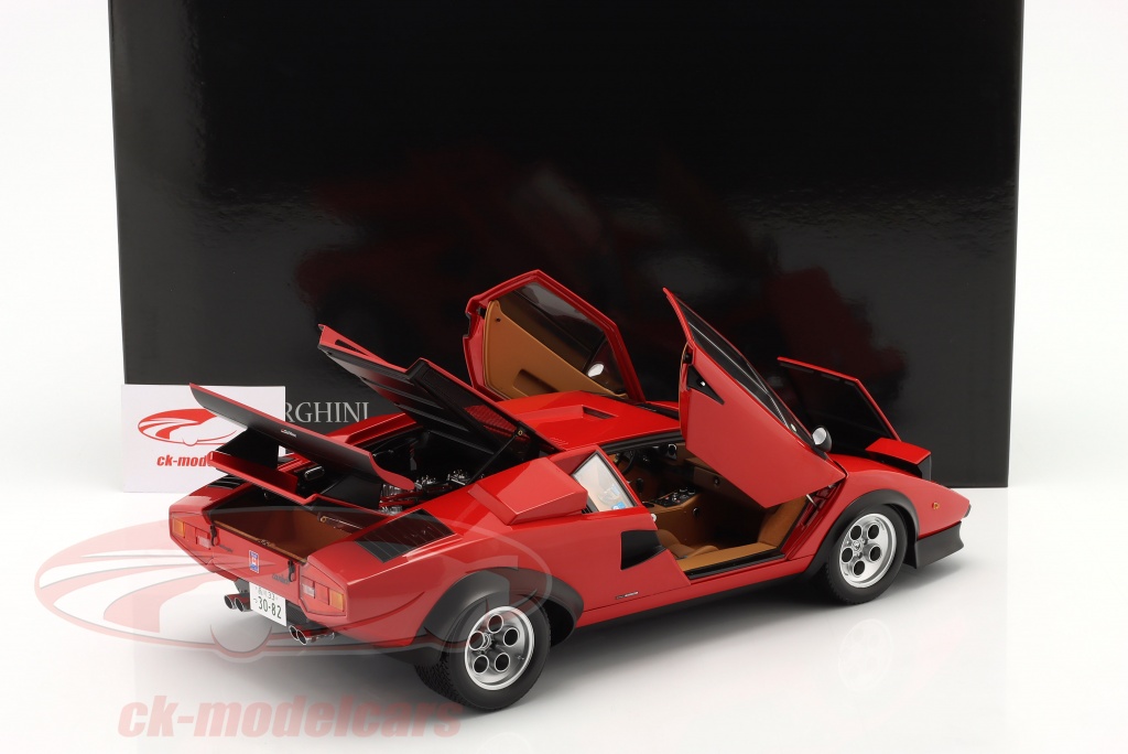 Kyosho 1:12 Lamborghini Countach LP500S Walter Wolf 1982 red 08617R ...