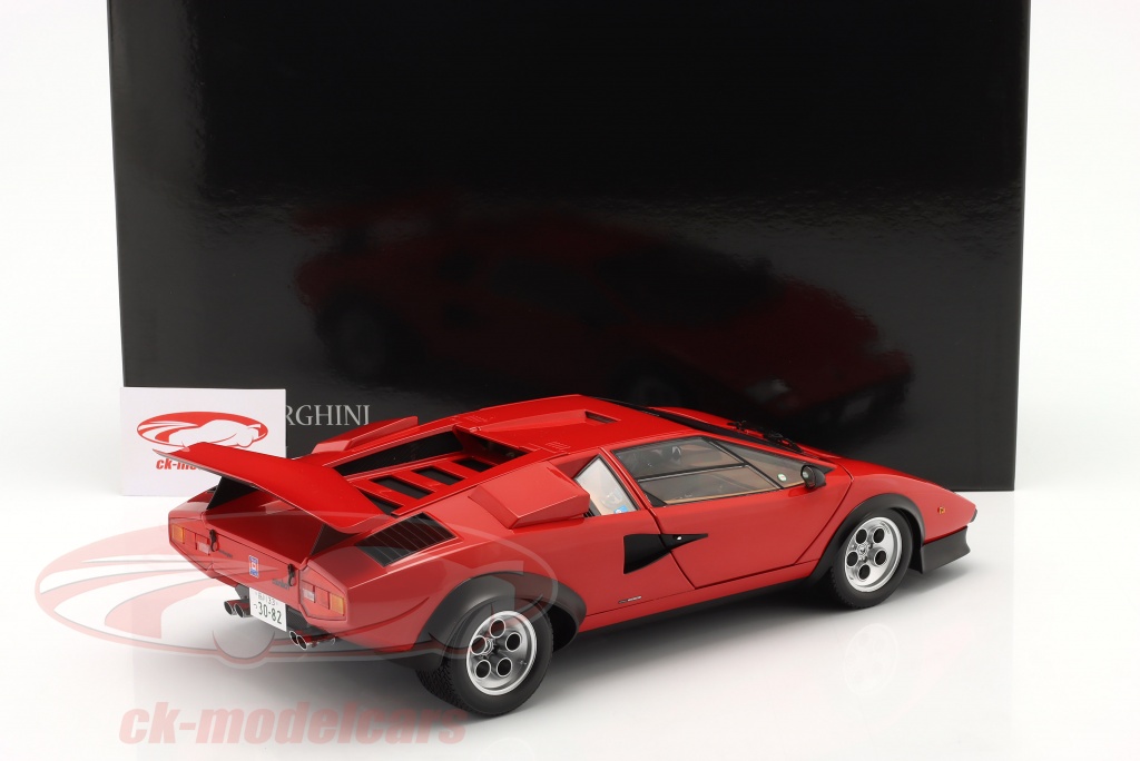 Kyosho 1:12 Lamborghini Countach LP500S Walter Wolf 1982 red 08617R ...
