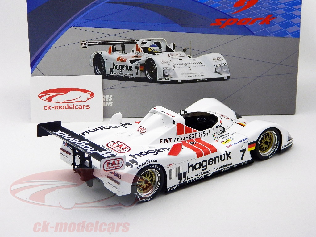 Spark 1:18 Porsche WSC 95 #7 Winnaar 24h Le Mans 1997 Team Joest 18LM97 model auto 18LM97 ...