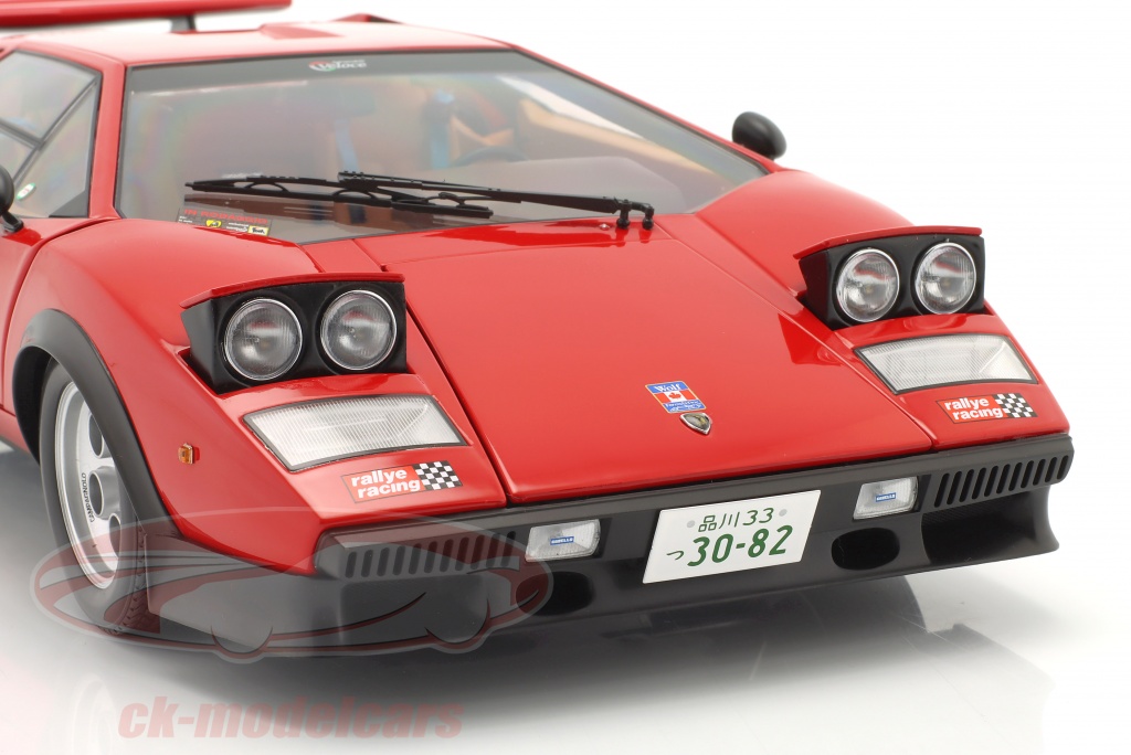 Kyosho 1:12 Lamborghini Countach LP500S Walter Wolf 1982 red 08617R ...