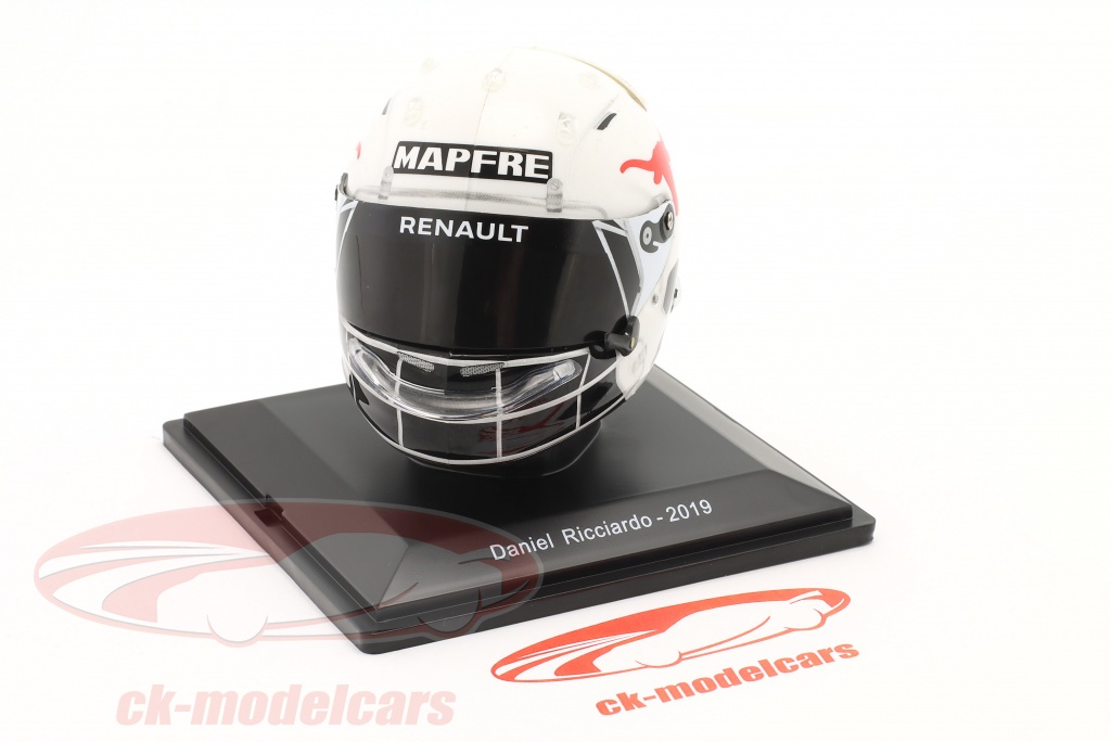 Spark 1:5 Daniel Ricciardo #3 Renault F1 Team formula 1 2019 helmet ...