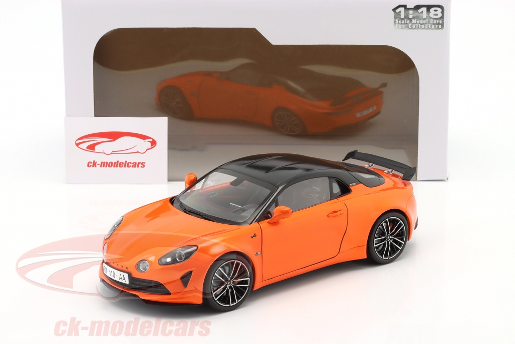 Solido 1:18 Alpine A110 bouwjaar 2022 oranje metalen S1801617 model ...