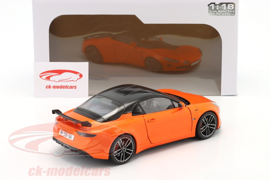 Solido 1:18 Alpine A110 bouwjaar 2022 oranje metalen S1801617 model ...