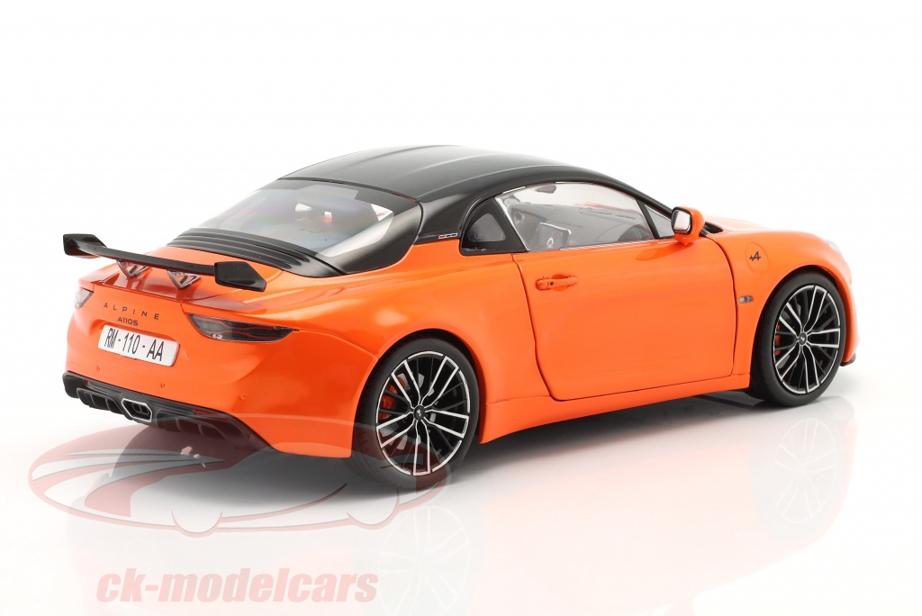 Solido 1:18 Alpine A110 bouwjaar 2022 oranje metalen S1801617 model ...