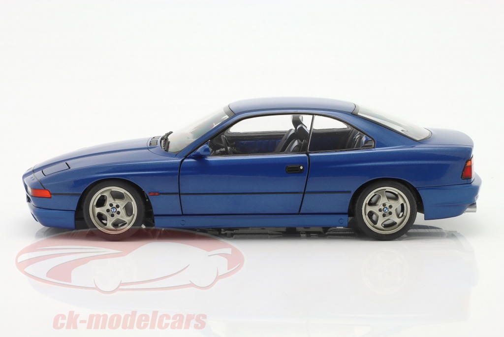 Solido 1:18 BMW 850 CSI (E31) year 1990 tobago blue S1807002 model car ...