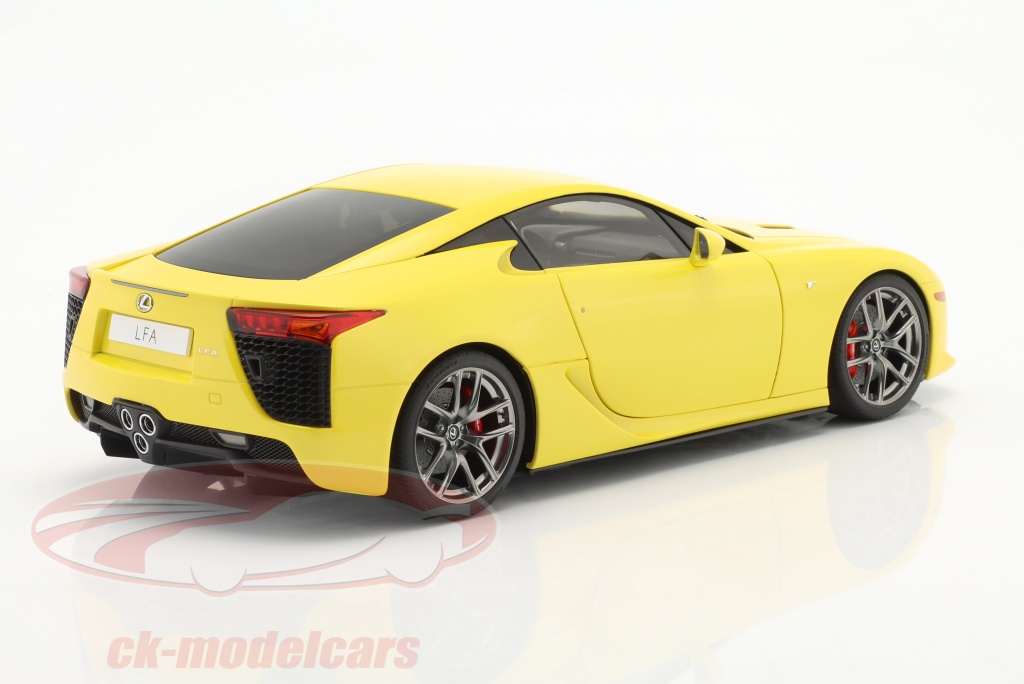 AUTOart 1:18 Lexus LFA year 2010 pearl yellow 78854 model car 78854 ...