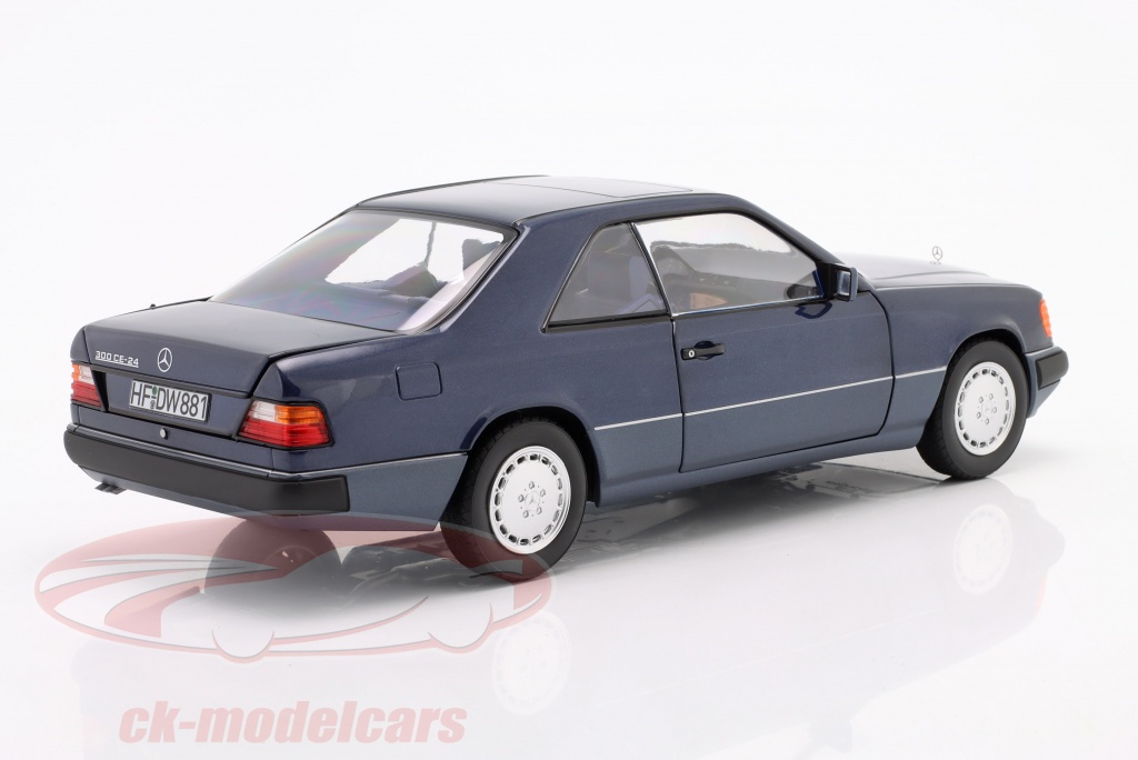 Norev 1:18 Mercedes-Benz 300 CE-24 coupe (C124) year 1990 nautical blue ...