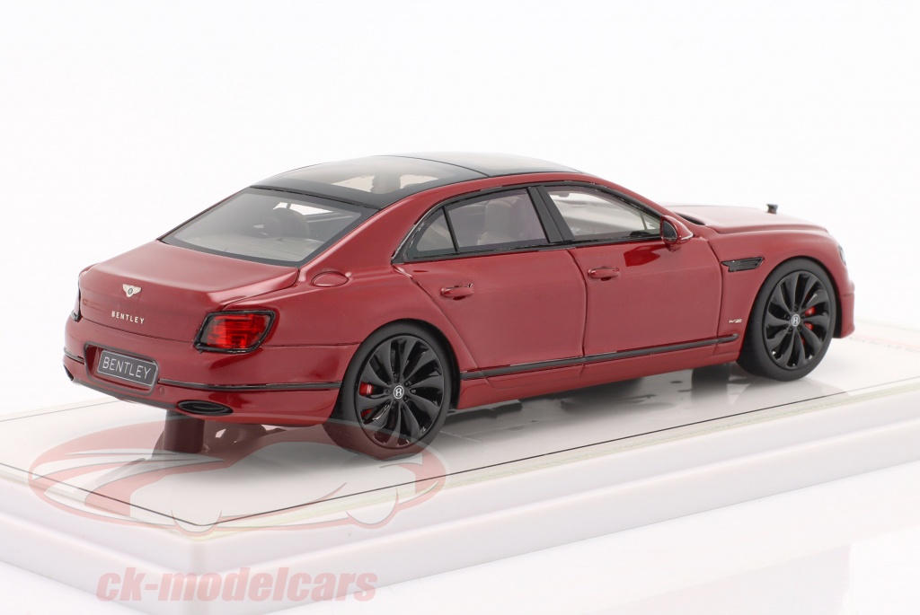 True Scale 1:43 Bentley Flying Spur Construction year 2013 red metallic ...
