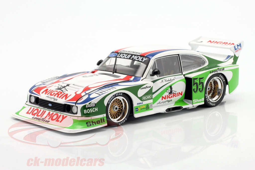 WERK83 1:18 Ford Capri Turbo Gr. 5 Nigrin #55 DRM 1981 M. Winkelhock ...