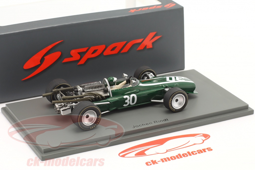 Spark 1:43 Jochen Rindt Cooper T86 #30 4ème Italie GP formule 1 1967 ...