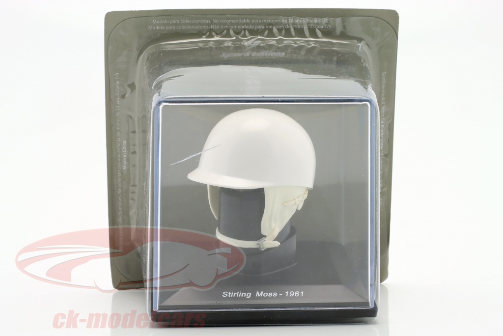 Spark 1:5 S. Moss Rob Walker Racing Team Formel 1 1961 Helm Editions ...
