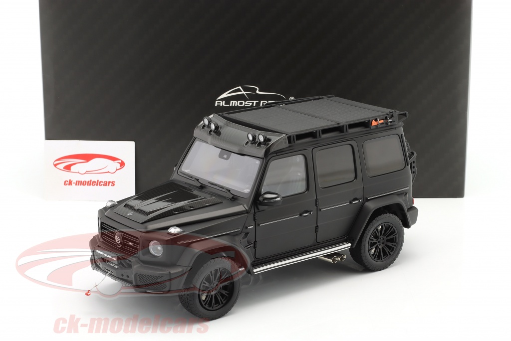 Almost Real 1:18 Brabus G class Mercedes-Benz AMG G63 Adventure Package 2020 black ALM860515 ...