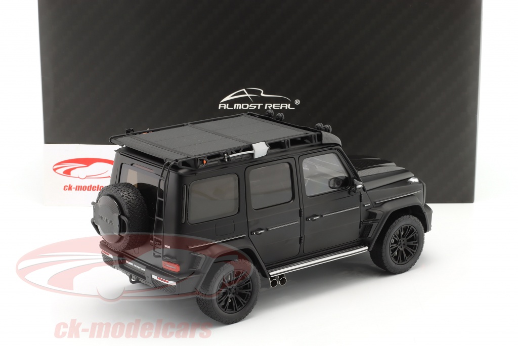 Almost Real 1:18 Brabus G class Mercedes-Benz AMG G63 Adventure Package 2020 black ALM860515 ...