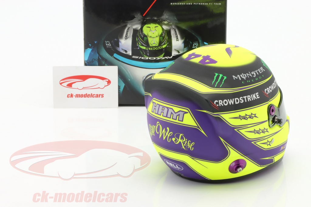 Bell 1:2 Lewis Hamilton #44 Mercedes-AMG Petronas Fórmula 1 2022 ...