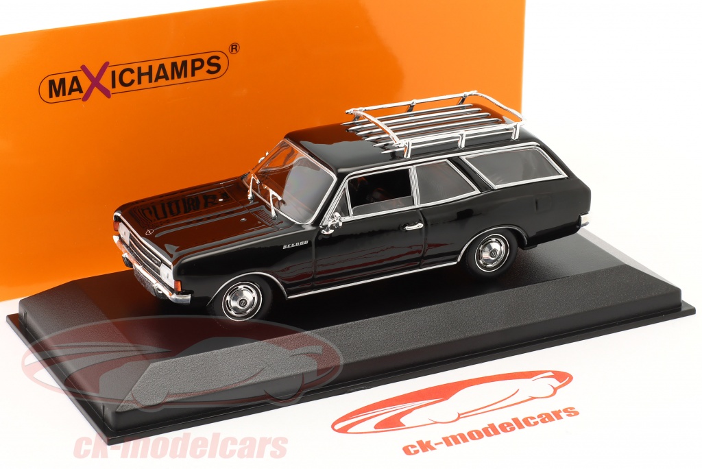 Minichamps 1:43 Opel Rekord C Caravan year 1968 black 940046111 model ...