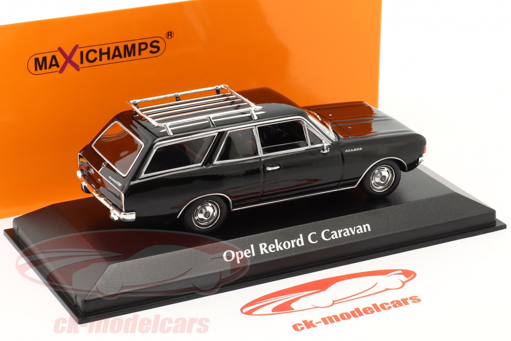 Minichamps 1:43 Opel Rekord C Caravan 建設年 1968 黒 940046111 モデル 車 ...