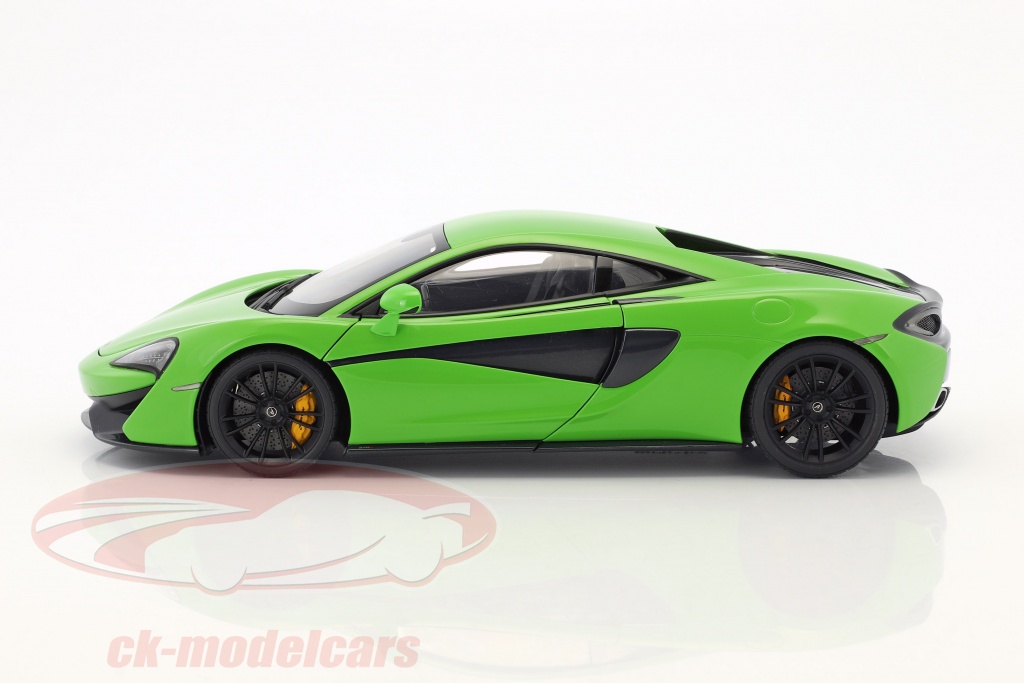 AUTOart 1:18 McLaren 570S year 2016 mantis green with black wheels ...