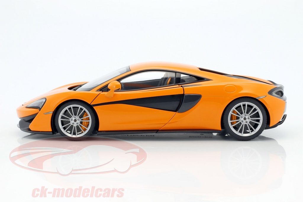 AUTOart 1:18 McLaren 570S Año de construcción 2016 naranja Con plateado ...