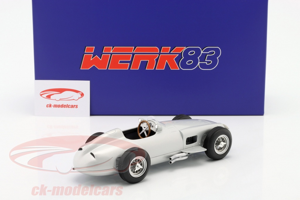 WERK83 1:18 Mercedes-Benz W196 Plain Body Edition 公式 1 1955 W1801801 模型 ...