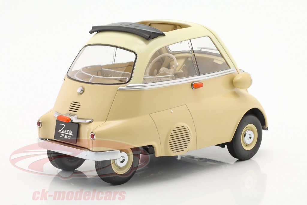 KK-Scale 1:12 BMW Isetta 250 Год постройки 1959 пломбир / желтый KKDC120041 модель автомобиль ...