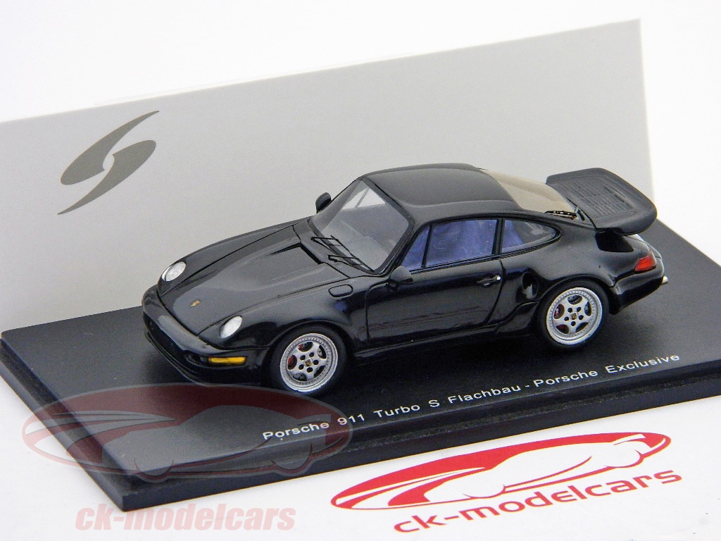 Spark 1:43 Porsche 911 Turbo S flatnose Porsche black PD04312005 model ...