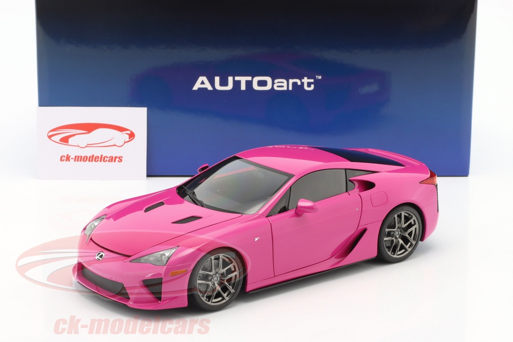 AUTOart 1:18 Lexus LFA year 2010 pink 78859 model car 78859 674110788594