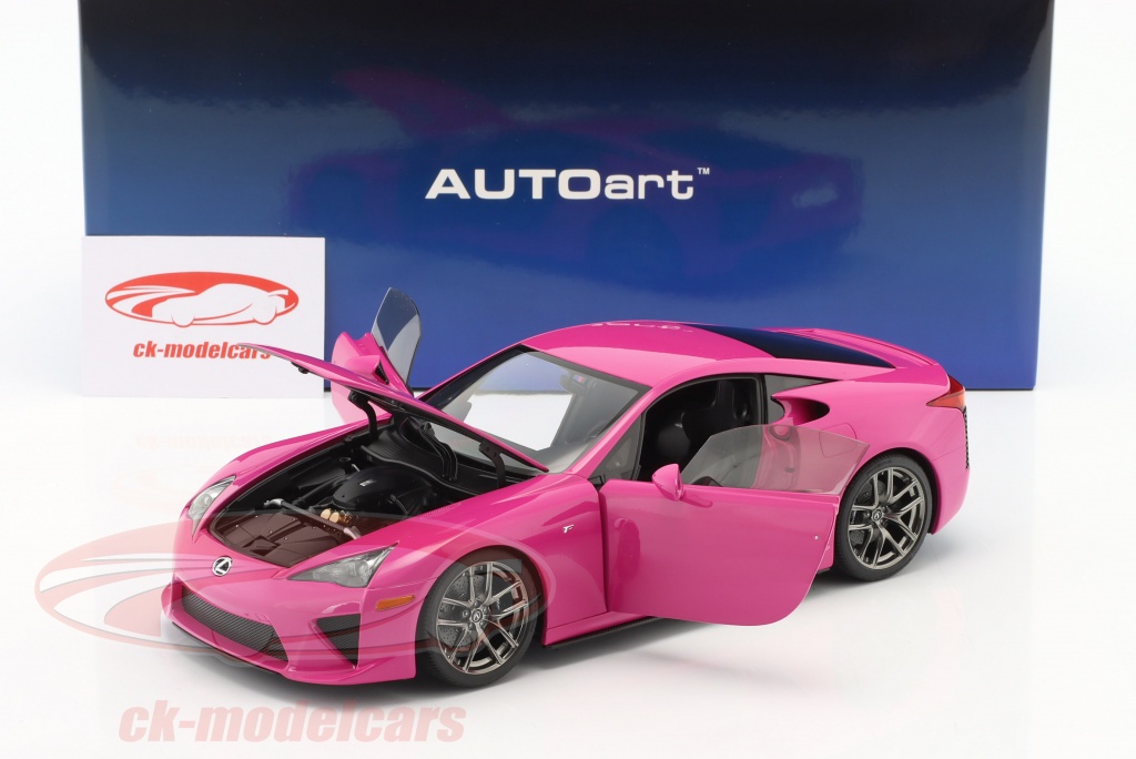 AUTOart 1:18 Lexus LFA year 2010 pink 78859 model car 78859 674110788594