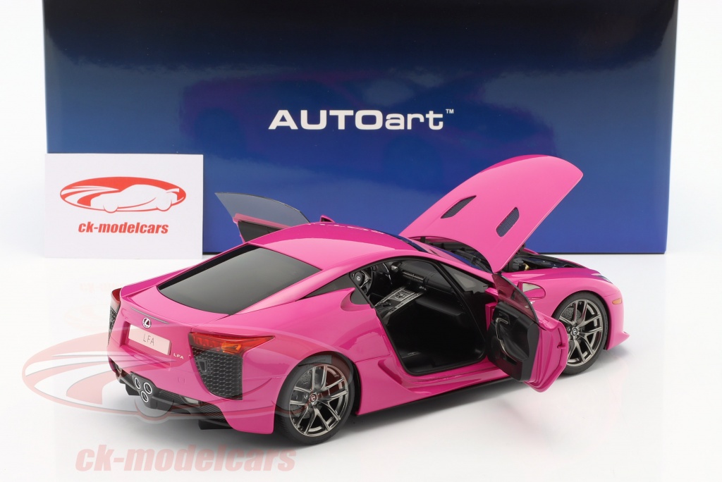 AUTOart 1:18 Lexus LFA year 2010 pink 78859 model car 78859 674110788594