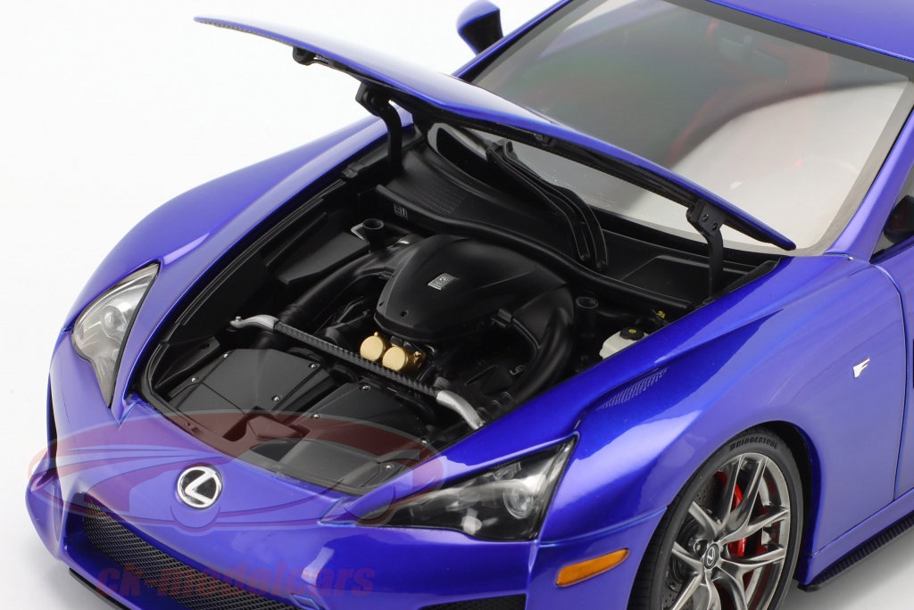 AUTOart 1:18 Lexus LFA Baujahr 2010 perlblau 78858 Modellauto 78858 ...