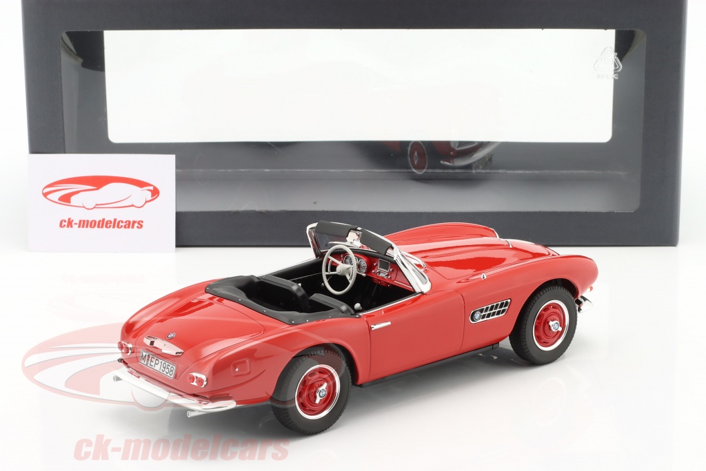 Norev 1:18 BMW 507 Cabriolet year 1958 red 80435A51950 model car ...